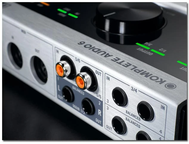 NI｜Komplete Audio 6 Mk1 錄音介面 (福利品) - K音樂 KRAFT MUSIK