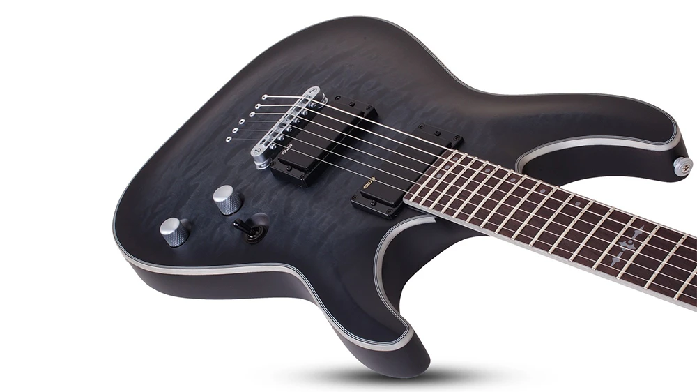 Schecter｜C-1 Platinum 電吉他 SBK (Satin Black) - K音樂 KRAFT MUSIK