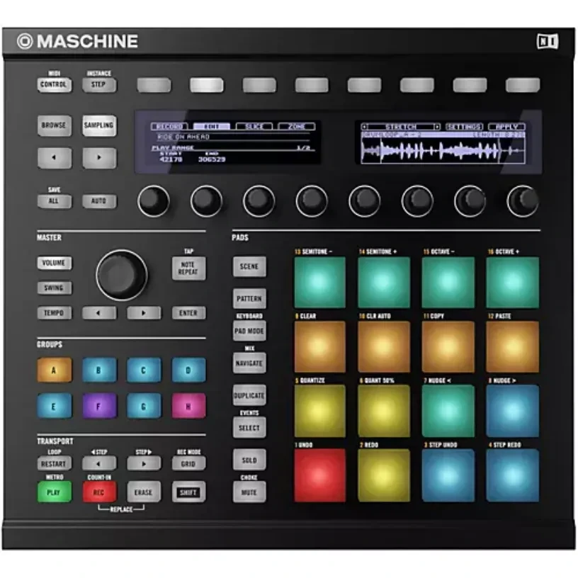 Native Instruments Maschine MK2 節奏控制器 黑色 (全新品特價) - K音樂 KRAFT MUSIK