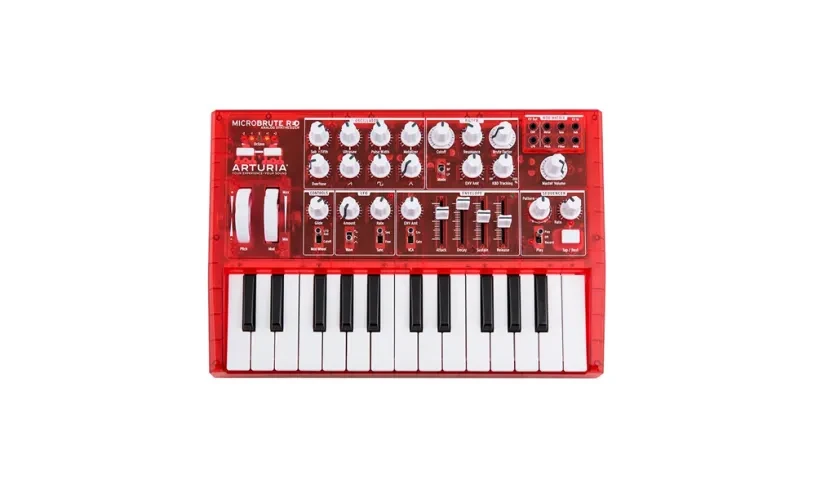Arturia 限量版 MicroBrute Red 迷你全類比合成器 - K音樂 KRAFT MUSIK